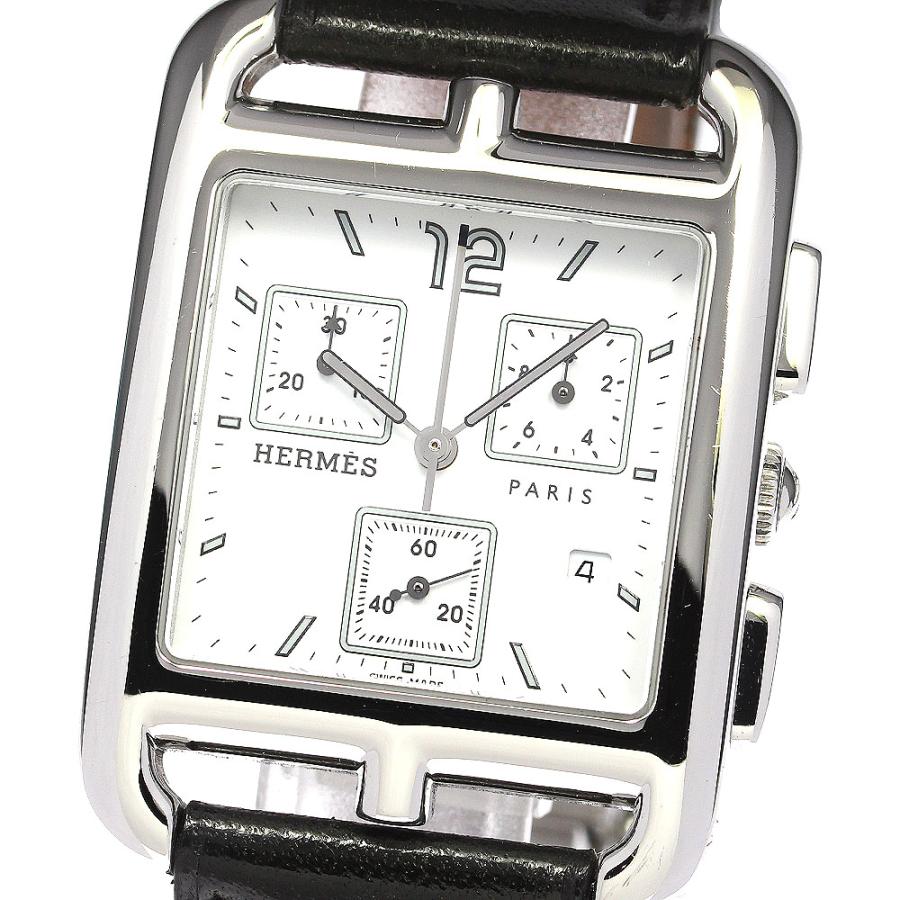 HERMES 【HERMES】エルメス ケープコッド クロノグラフ CC1.910 クォーツ メンズ_731111 : CLOSER Yahoo!ショップ - 通販 - Yahoo!ショッピング