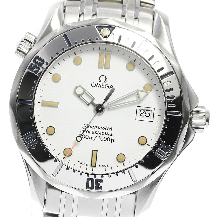 OMEGA 【OMEGA】オメガ シーマスター300 デイト 2562.20 クォーツ ボーイズ_731404 : CLOSER Yahoo!ショップ - 通販 - Yahoo!ショッピング