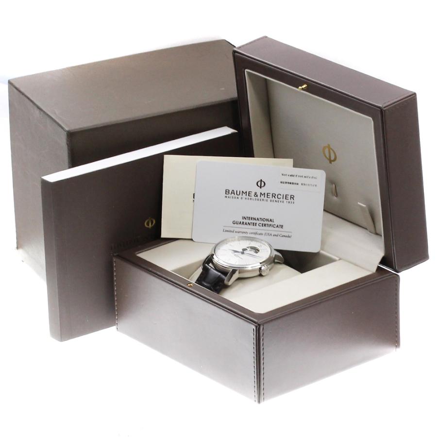BAUME&MERCIER ☆美品 ★箱・保証書付き【Baume & Mercier】ボーム＆メルシェ クラシマ 65558 M0A08688 ...