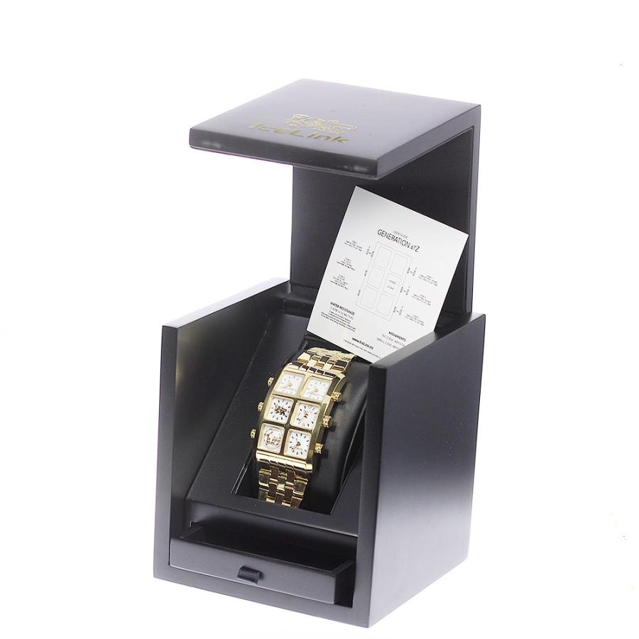 ★内箱付き【ICE LINK】アイスリンク ジェネレーション 4タイム クォーツ メンズ_731470 :731470:CLOSER ...