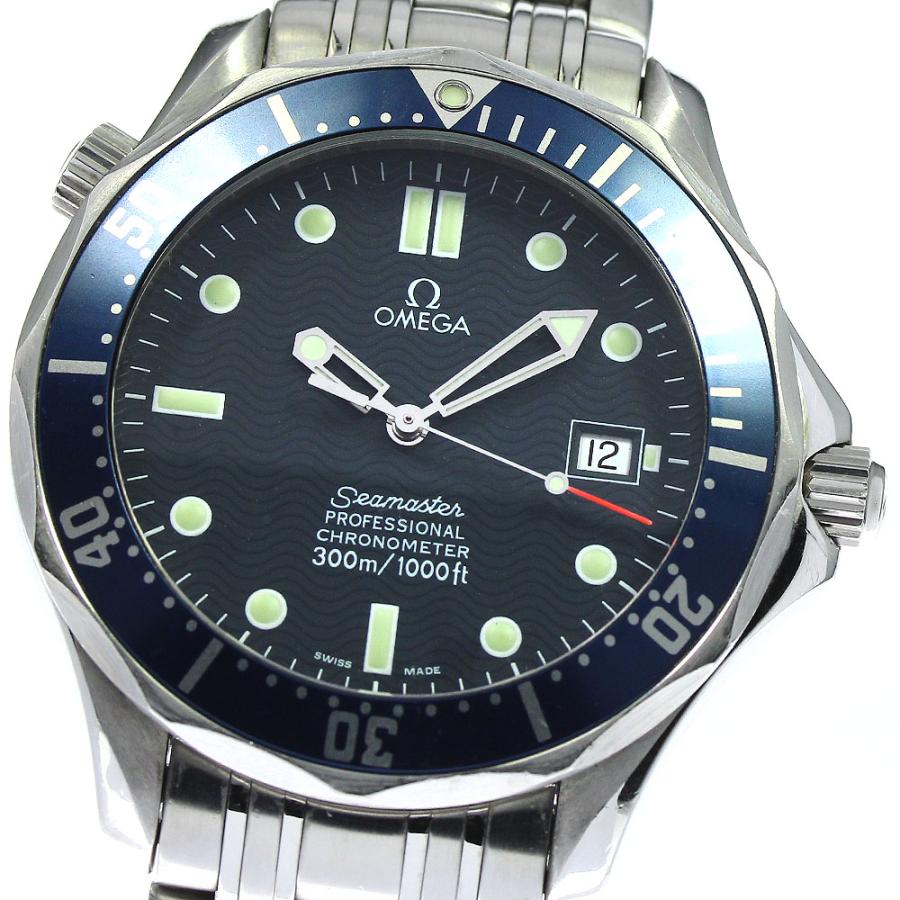 OMEGA オメガ 2531.80 シーマスター300 デイト 自動巻き メンズ _732046 : CLOSER Yahoo!ショップ ...