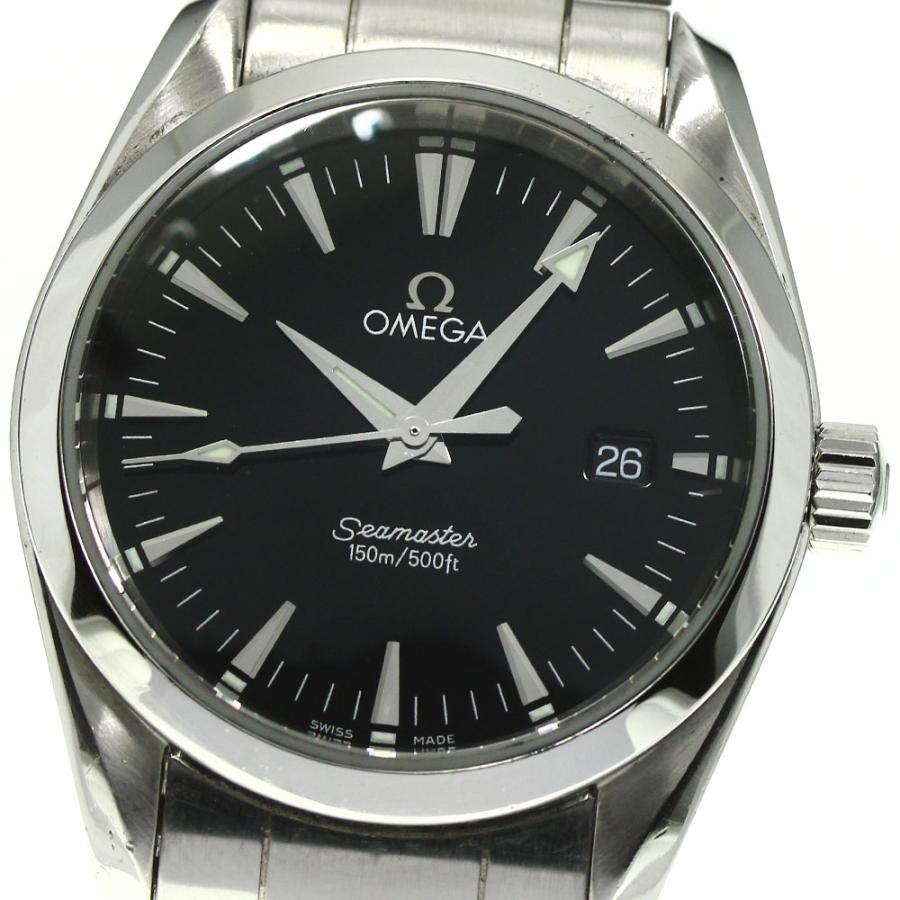 OMEGA 【OMEGA】オメガ シーマスター アクアテラ デイト 2518.50 クォーツ ボーイズ_732079 : CLOSER Yahoo!ショップ - 通販 - Yahoo!ショッピング