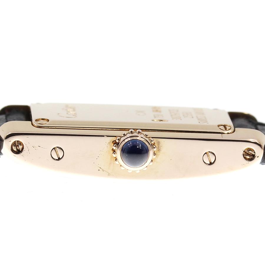 Cartier ☆良品 ★内箱付き【CARTIER】カルティエ タンクアロンジェ ラニエール K18PG W1537338 クォーツ ...