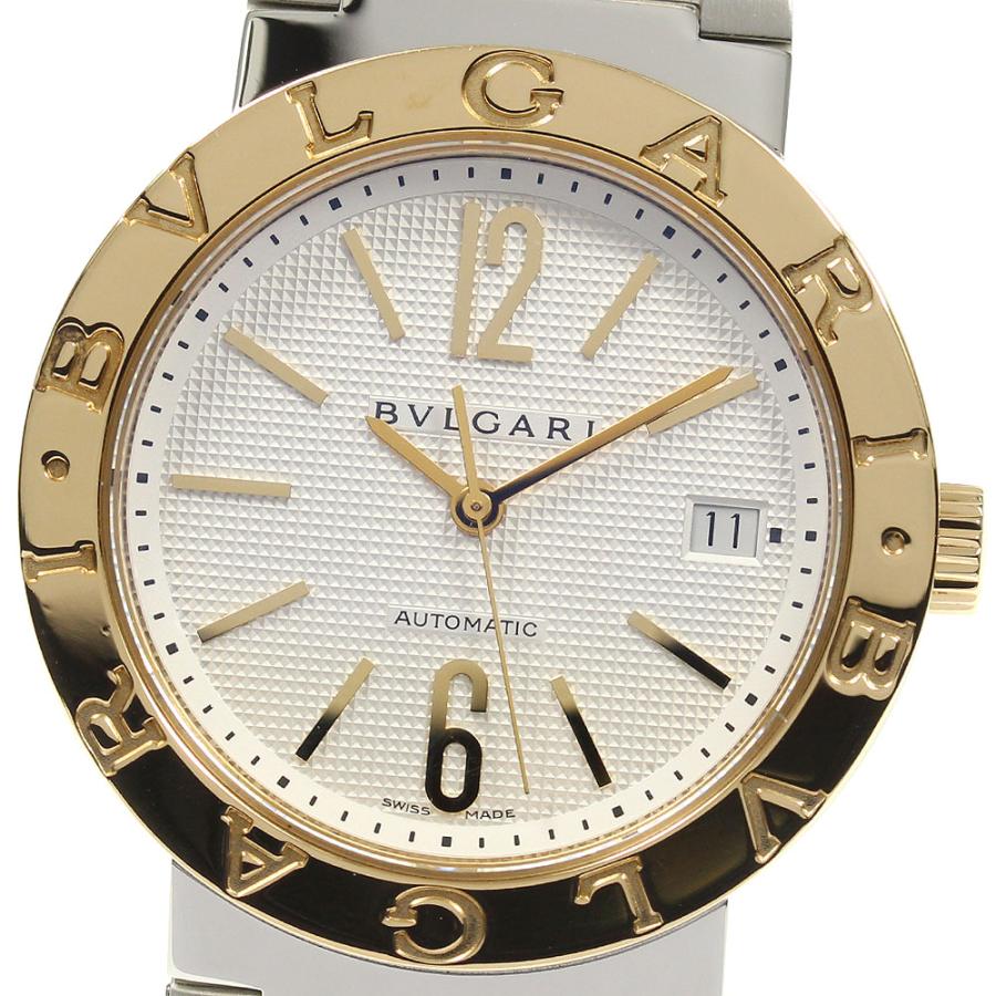 BVLGARI ★箱付き【BVLGARI】ブルガリ ブルガリブルガリ YGコンビ デイト BB38SGAUTO 自動巻き メンズ_732600 ...