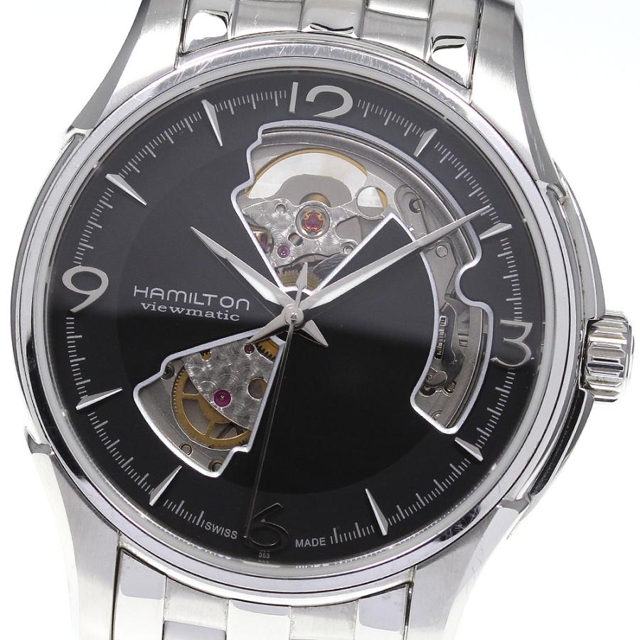 HAMILTON ★保証書付き【HAMILTON】ハミルトン ジャズマスター ビューマチック オープンハート H325650 自動巻き メンズ_733227 : CLOSER Yahoo ...