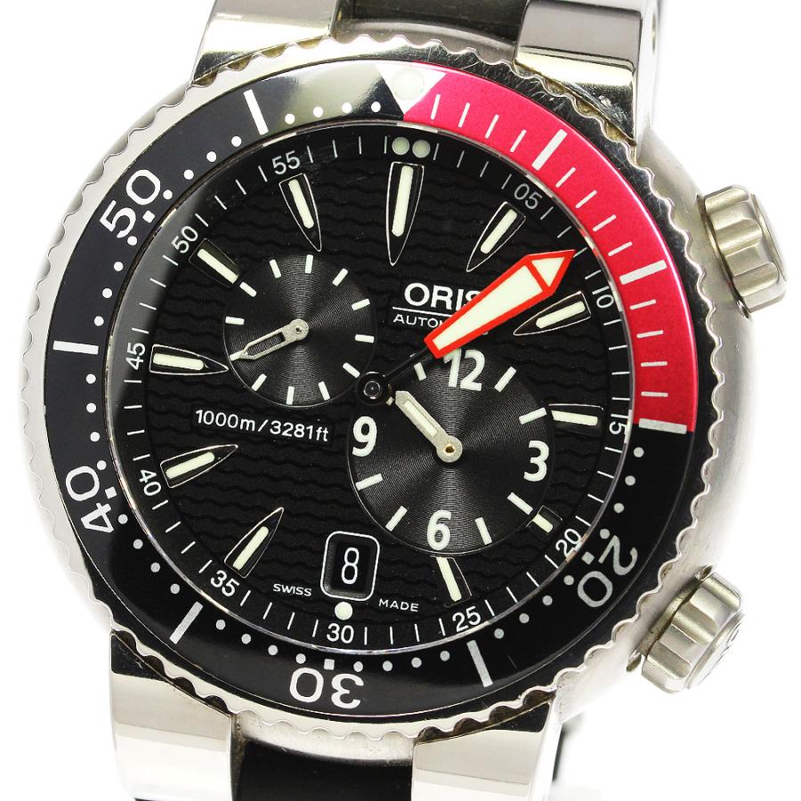 ORIS（オリス） ★箱・保証書付き【ORIS】オリス レギュレーター ダイバーズ デイト 649-7541P 自動巻き メンズ_733642 ...