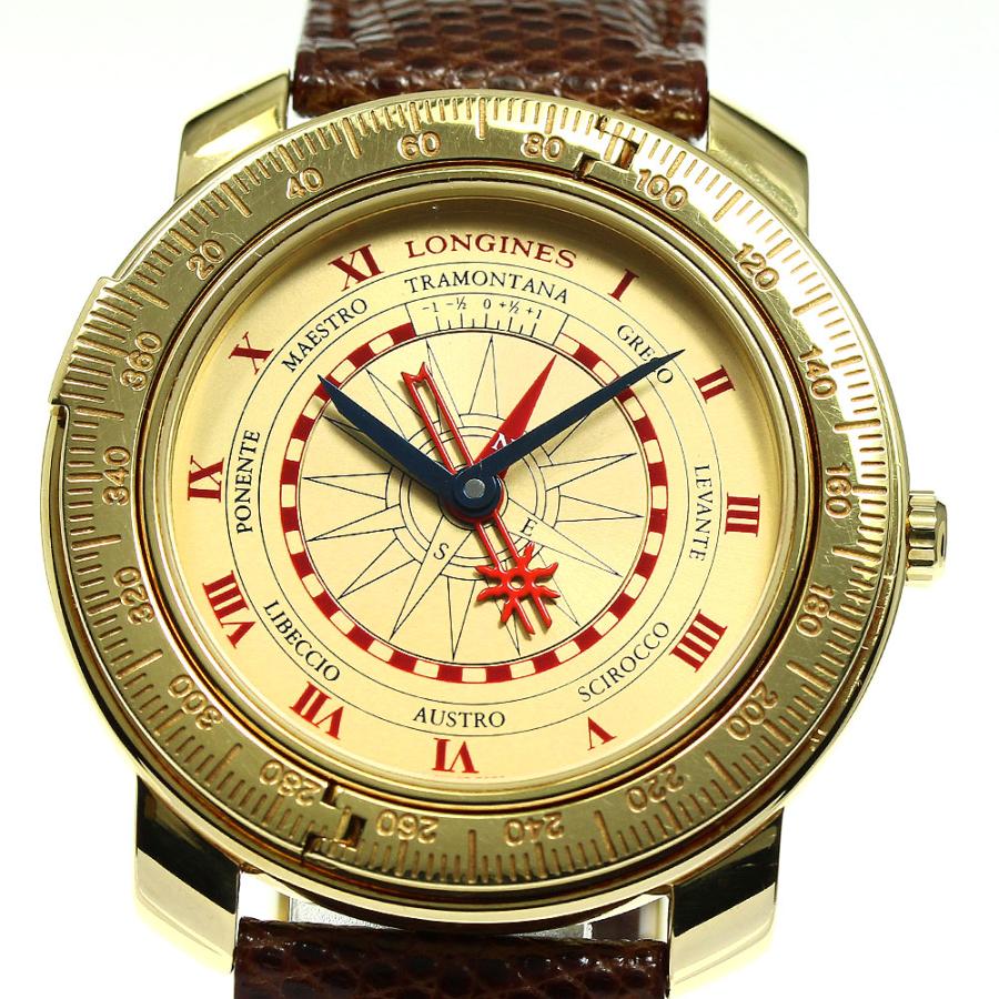 LONGINES 【LONGINES】ロンジン クリストバルC. K18YG 624.5253.4.012 自動巻き メンズ_733667 ...