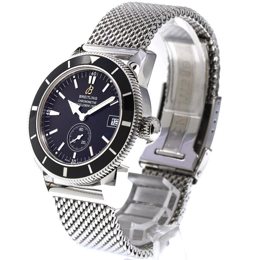 ブライトリング ☆良品 ★保証書付き【BREITLING】ブライトリング スーパーオーシャン ヘリテージ 38 A37320 自動巻き メンズ ...