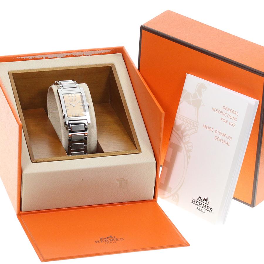 HERMES ★箱付き【HERMES】エルメス タンデム TA1.210 クォーツ レディース_734902 : CLOSER Yahoo!ショップ - 通販 - Yahoo!ショッピング
