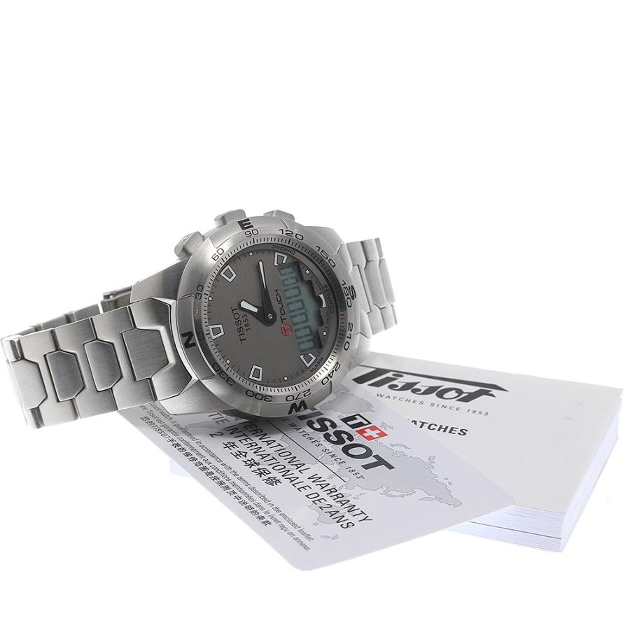 TISSOT（ティソ） ★保証書付き【TISSOT】ティソ T-タクタイル Tタッチ 多機能 T047.420.11.071.00 クォーツ ...