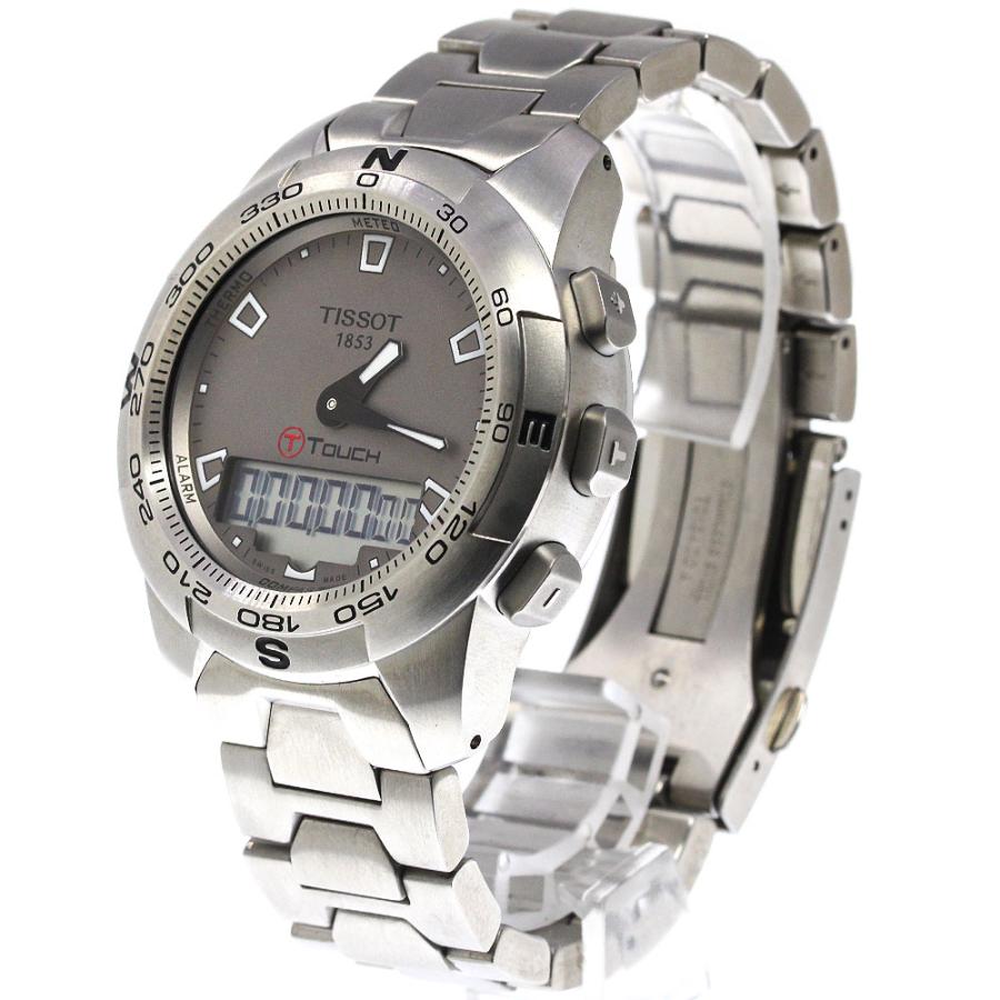 TISSOT（ティソ） ★保証書付き【TISSOT】ティソ T-タクタイル Tタッチ 多機能 T047.420.11.071.00 クォーツ ...