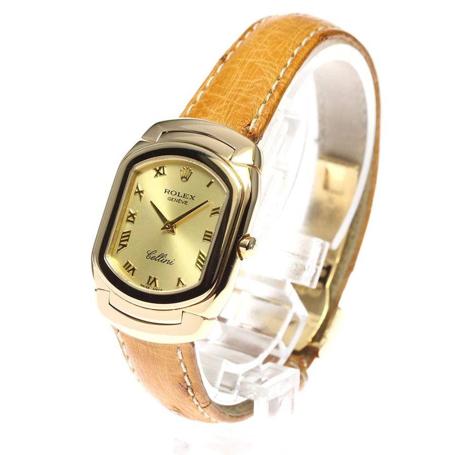 ROLEX 【ROLEX】ロレックス チェリーニ K18YG 6631 クォーツ レディース_735609 : CLOSER Yahoo ...