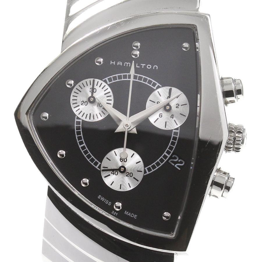 HAMILTON 【HAMILTON】ハミルトン ベンチュラ クロノグラフ デイト H244121 クォーツ メンズ_735630 ...