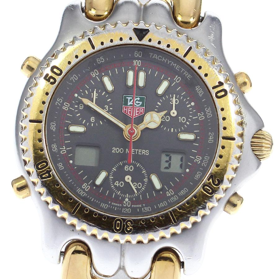 TAG HEUER 【TAG HEUER】タグホイヤー セル クロノグラフ S25.206M クォーツ メンズ_735667 : CLOSER ...