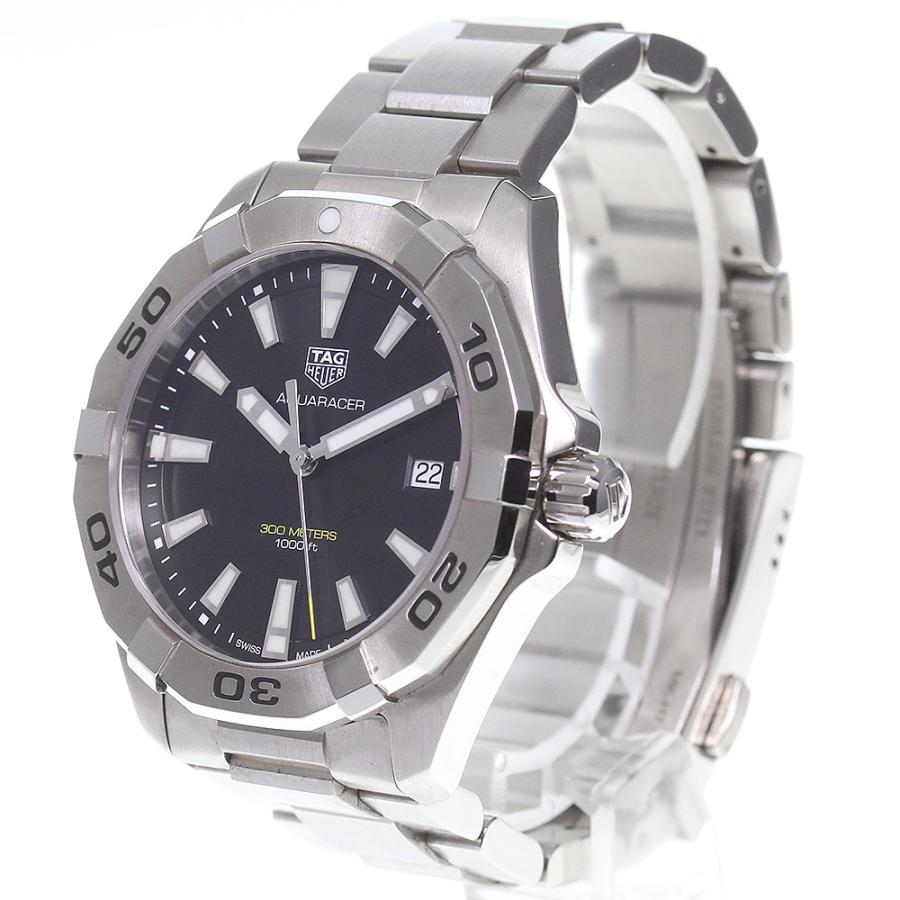 ☆良品 【TAG HEUER】タグホイヤー アクアレーサー デイト WBD1110 クォーツ メンズ_735696 :735696 ...