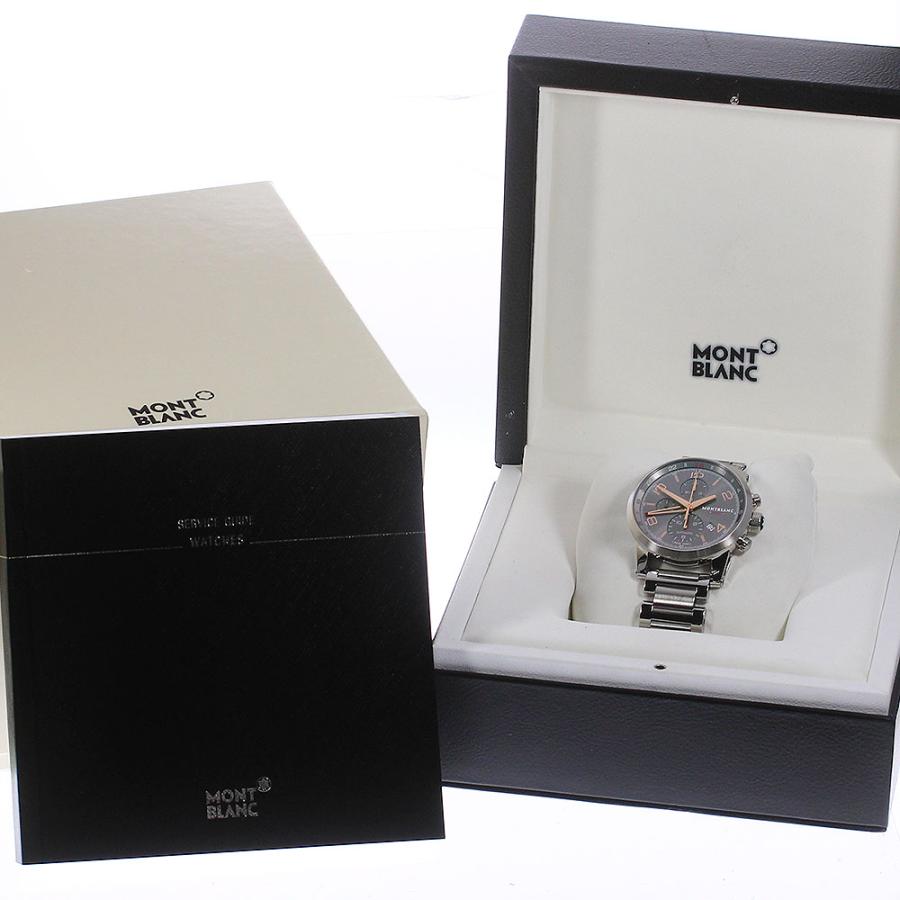 ★箱・保証書付き【MONTBLANC】モンブラン タイムウォーカー クロノボイジャー UTC クロノグラフ GMT 7263 自動巻き メンズ_735720 :735720:CLOSER ...