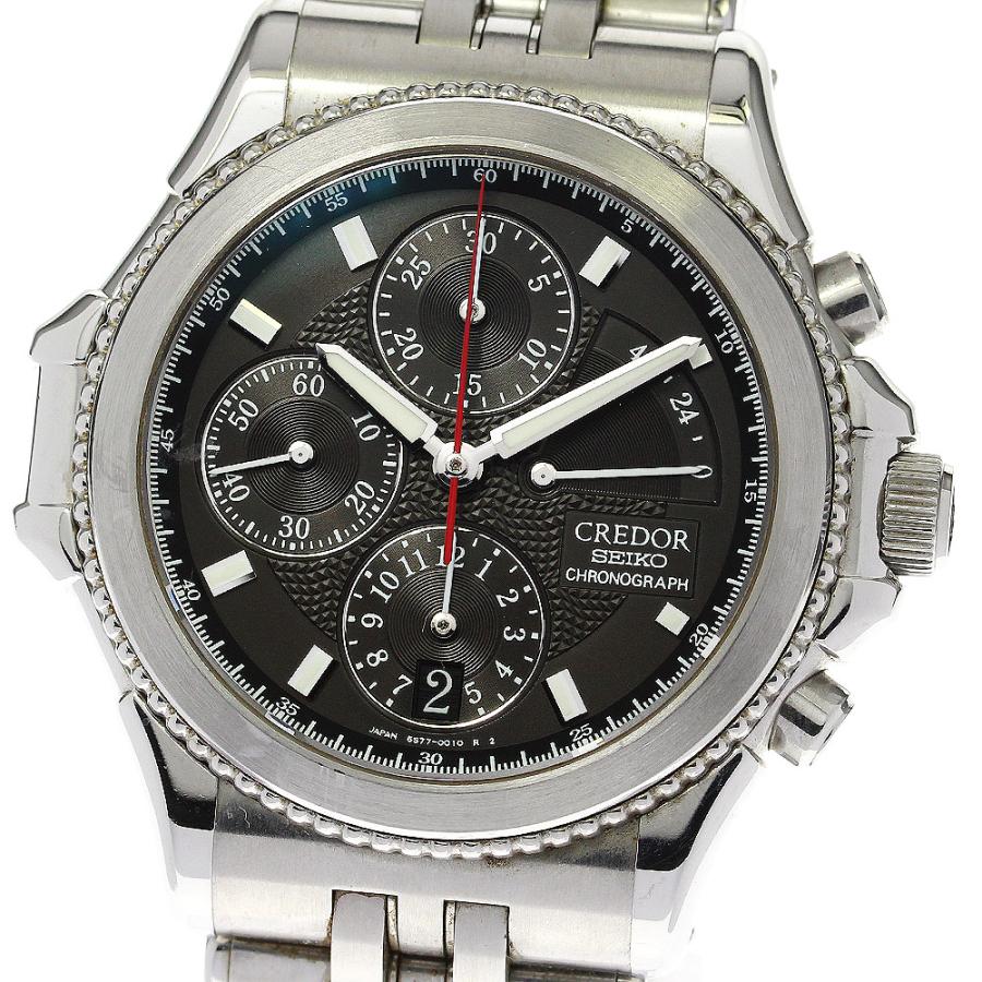 SEIKO ★保証書付き【SEIKO】セイコー クレドール パシフィーク クロノグラフ 1999年記念 GCBK999/6S77-0A10 ...