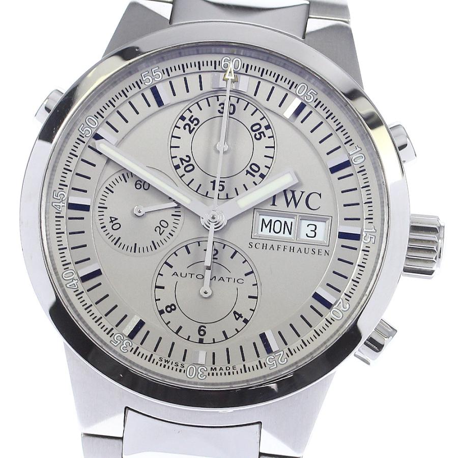 IWC SCHAFFHAUSEN ☆良品 【IWC SCHAFFHAUSEN】IWC GST クロノグラフ ラトラパンテ IW371508 自動巻き メンズ_735879 : CLOSER ...
