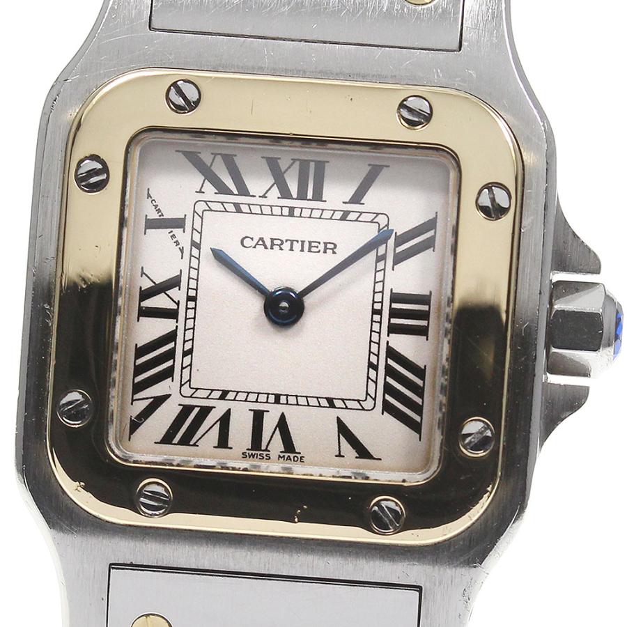 Cartier カルティエ CARTIER W20012C4 サントスガルベ SM クォーツ レディース _735898 : CLOSER ...