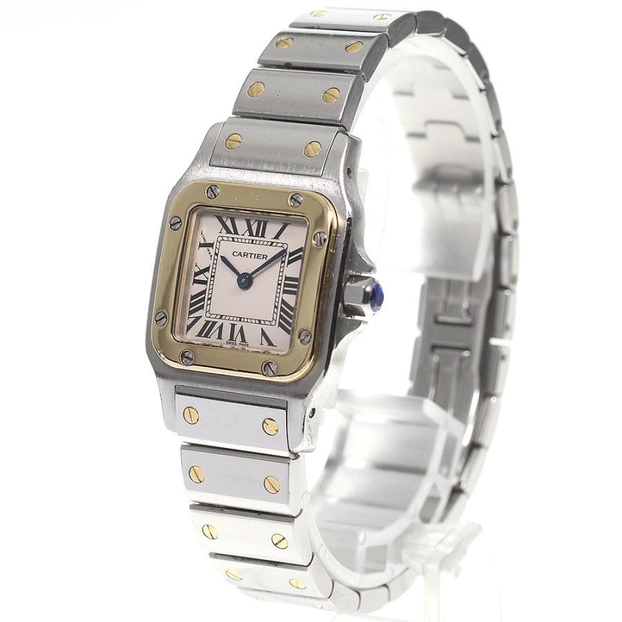 Cartier カルティエ CARTIER W20012C4 サントスガルベ SM クォーツ レディース _735898 : CLOSER ...