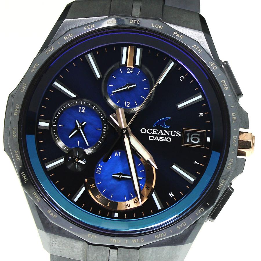 CASIO ☆美品 ☆箱・保証書付き【CASIO】カシオ オシアナス CASIO ☆美品 ☆箱・保証書付き【CASIO】カシオ オシアナス