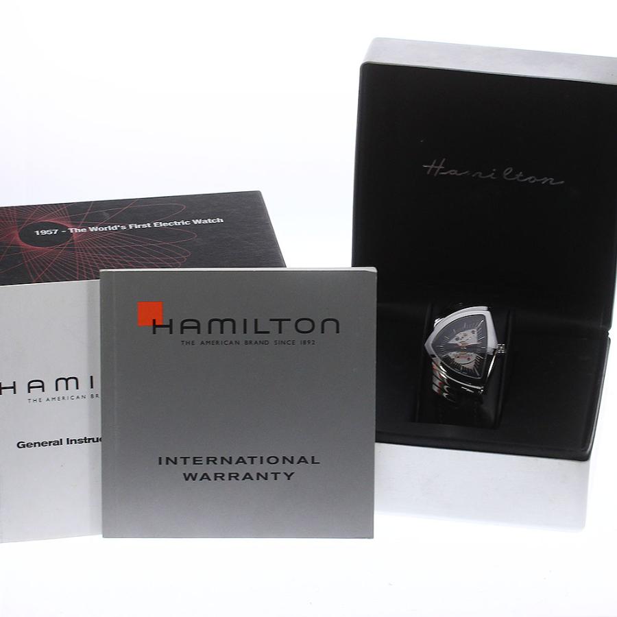 HAMILTON ☆極美品 ★箱・保証書付き【HAMILTON】ハミルトン ベンチュラ H245150 自動巻き メンズ_737715 ...