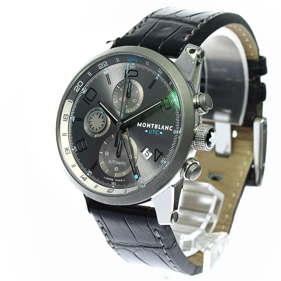 モンブラン MONTBLANC 7263 タイムウォーカー クロノボイジャー UTC クロノグラフ GMT 自動巻き メンズ 保証書付き_737855 :737855:CLOSER Yahoo ...