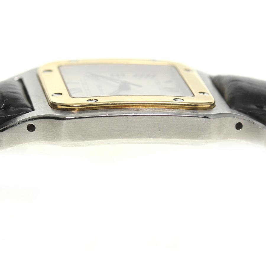 カルティエ CARTIER W200114A サントスガルべ LM YGベゼル クォーツ メンズ _737869 : 737869 ...