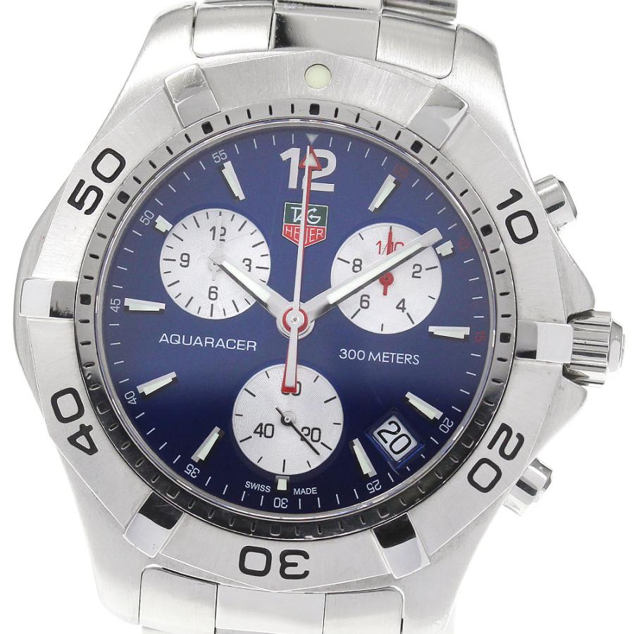 TAG HEUER 【TAG HEUER】タグホイヤー アクアレーサー クロノグラフ CAF1112 クォーツ メンズ_738366 : CLOSER Yahoo!ショップ - 通販 ...