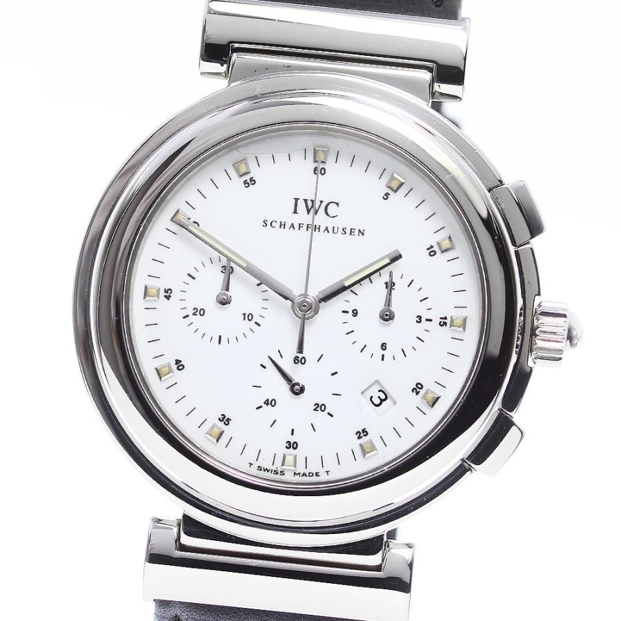 IWC SCHAFFHAUSEN ☆訳あり 【IWC SCHAFFHAUSEN】IWC ダヴィンチ クロノグラフ IW372801 クォーツ メンズ_738598 : CLOSER Yahoo ...