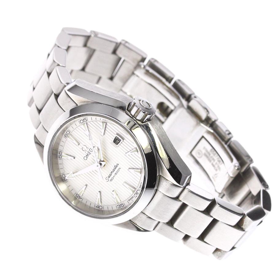 Omega オメガ 231 10 30 20 02 001 シーマスター アクアテラ デイト クォーツ レディース 738709 Closer Yahoo ショップ 通販