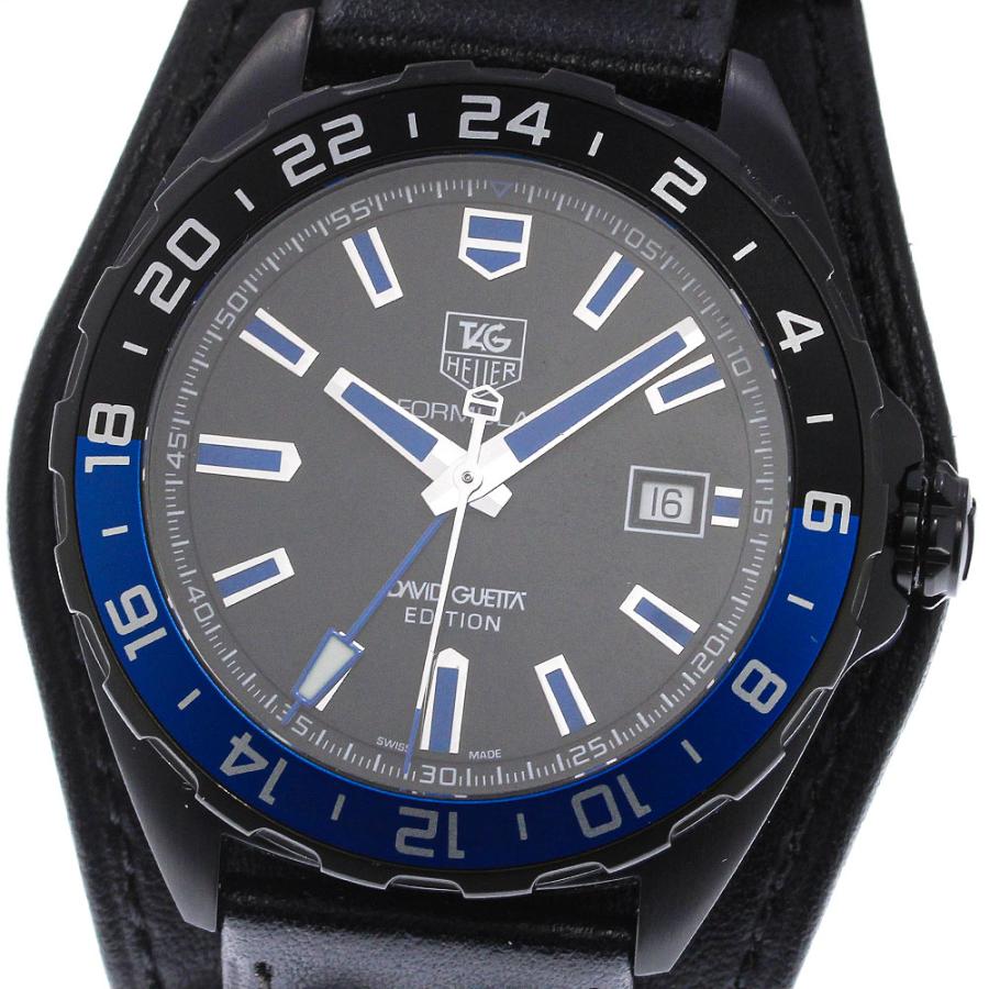 TAG HEUER ☆美品 【TAG HEUER】タグホイヤー フォーミュラ1 デヴィッド・ゲッタ GMT WAZ201A 自動巻き メンズ_738781 : CLOSER Yahoo ...