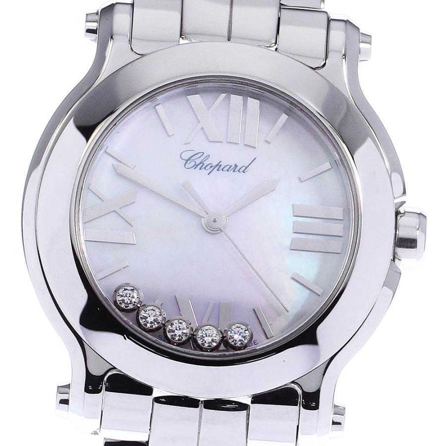 Chopard ☆良品 ★内箱付き【Chopard】ショパール ハッピースポーツ 5Pダイア 8509 クォーツ レディース_739323 : CLOSER Yahoo!ショップ - 通販 ...