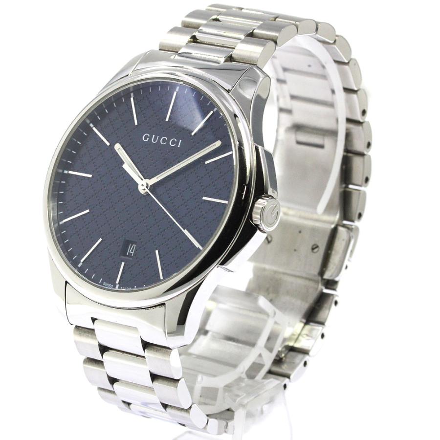 GUCCI グッチ 126.3/YA126316 Gタイムレス デイト クォーツ メンズ 美品 _739433 : CLOSER Yahoo!ショップ - 通販 - Yahoo!ショッピング