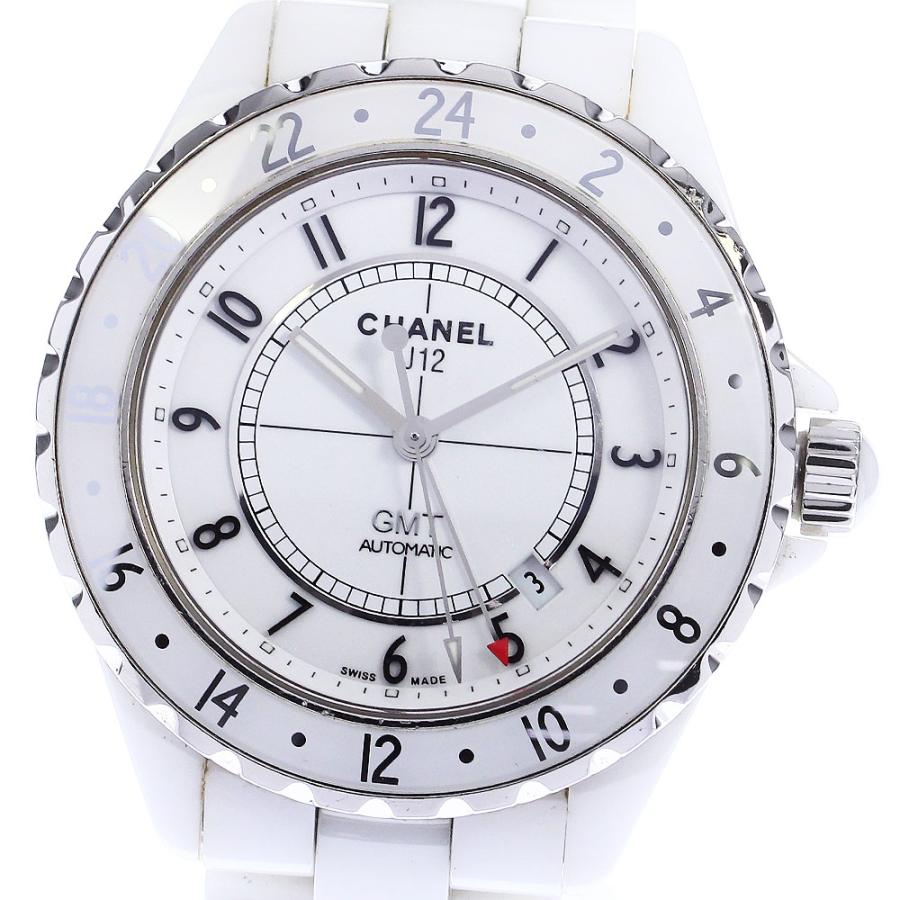 CHANEL（シャネル） CHANEL H2126 J12 GMT 限定2000本 自動巻き メンズ 保証書付き_740401 ...