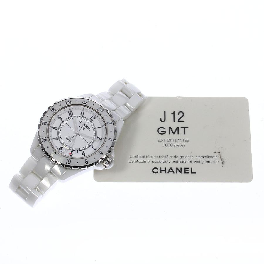 CHANEL（シャネル） CHANEL H2126 J12 GMT 限定2000本 自動巻き メンズ 保証書付き_740401 ...