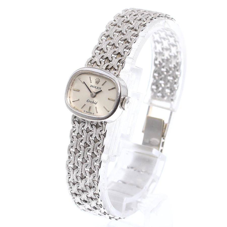 ロレックス ROLEX オーキッド K18WG Cal.1400 手巻き レディース _740444 : 740444 : CLOSER Yahoo!ショップ - 通販 - Yahoo!ショッピング