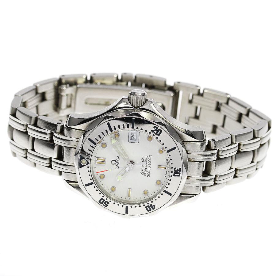 【OMEGA】オメガ シーマスター300 デイト 2582.20 クォーツ レディース_740500 : 740500 : CLOSER Yahoo!ショップ - 通販 - Yahoo!ショッピング