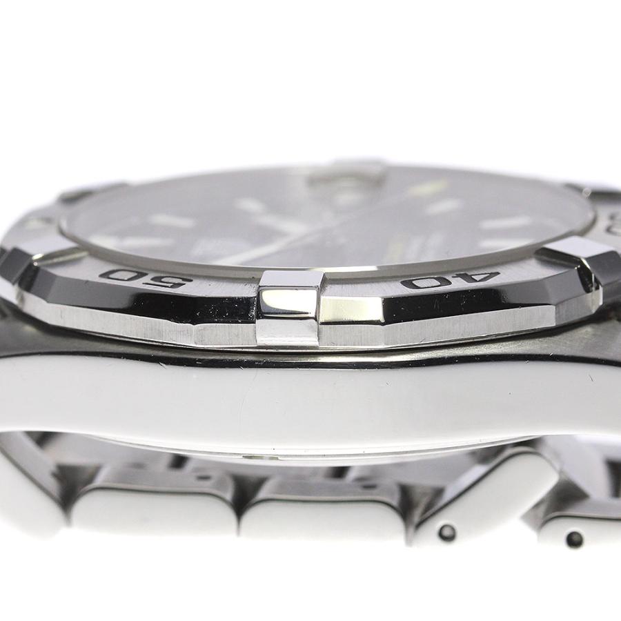 TAG HEUER タグホイヤー WBD2110-0 アクアレーサー キャリバー5 デイト 自動巻き メンズ 良品 箱・保証書付き ...