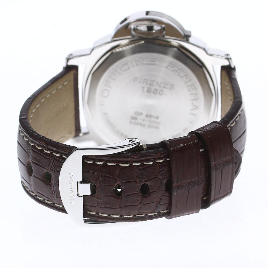 OFFICINE PANERAI ☆良品 ★箱・保証書付き【PANERAI】パネライ ルミノール マリーナ スモールセコンド PAM00001 ...