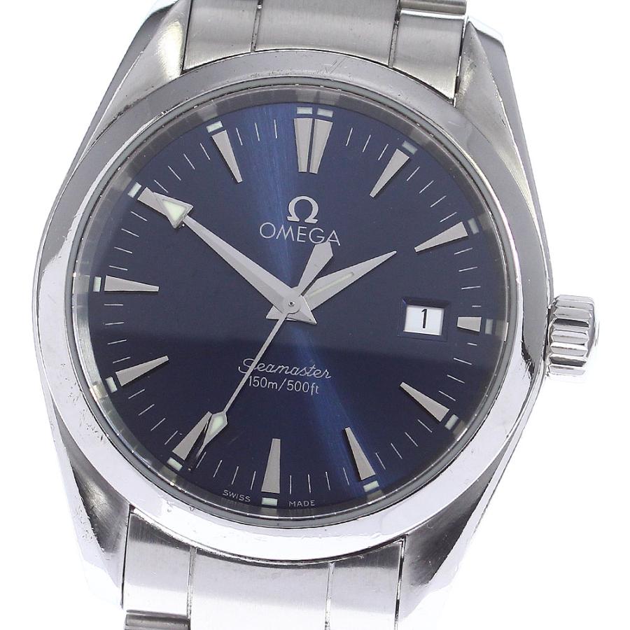 OMEGA オメガ 2518.80 シーマスター アクアテラ デイト クォーツ ボーイズ _741001 : CLOSER Yahoo ...