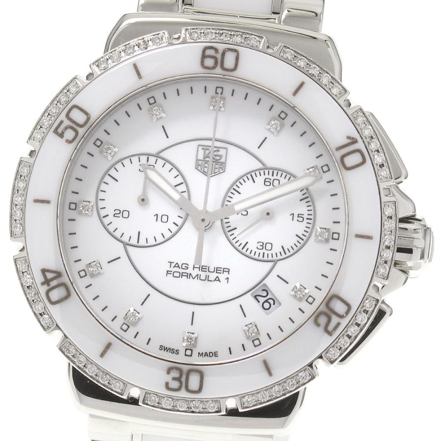 TAG HEUER ☆美品 【TAG HEUER】タグホイヤー フォーミュラ1 クロノグラフ ダイヤベゼル CAH1213 クォーツ メンズ_741100 : CLOSER Yahoo ...