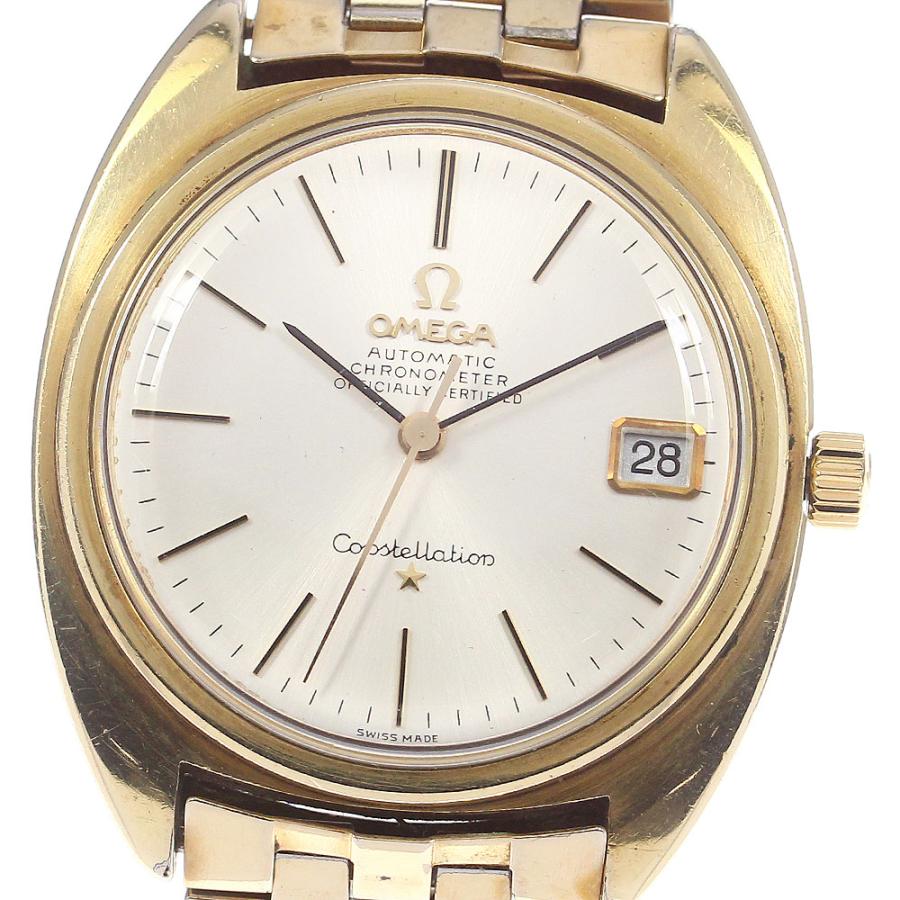 OMEGA オメガ 168.017 コンステレーション Cal.564 デイト 自動巻き メンズ _741484 : CLOSER Yahoo ...