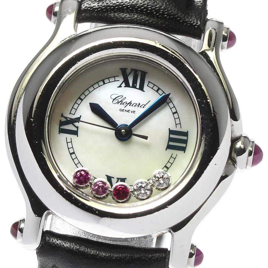Chopard ショパール 27/8245-42 ハッピースポーツ ピンクサファイヤ クォーツ レディース _741657 : CLOSER Yahoo!ショップ - 通販 - Yahoo ...