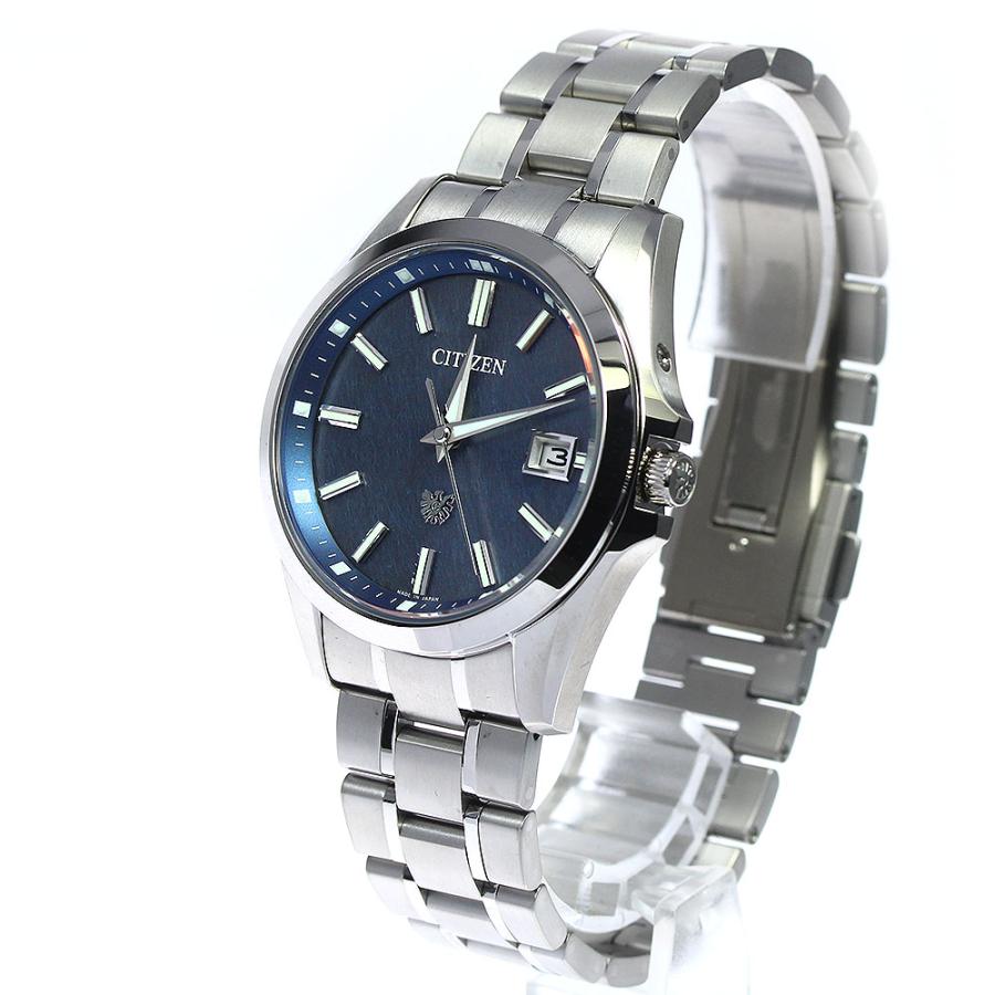 CITIZEN ☆極美品 ★箱・保証書付き【CITIZEN】シチズン ザ・シチズン 藍染和紙文字盤 エコドライブ AQ4091-56M ソーラー メンズ_741697 : CLOSER ...