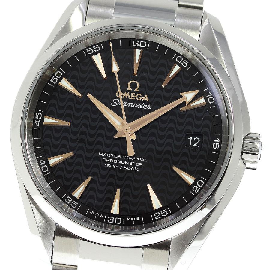 OMEGA オメガ 231.10.42.21.01.006 シーマスター アクアテラ コーアクシャル クロノメーター 自動巻き メンズ 美品 ...