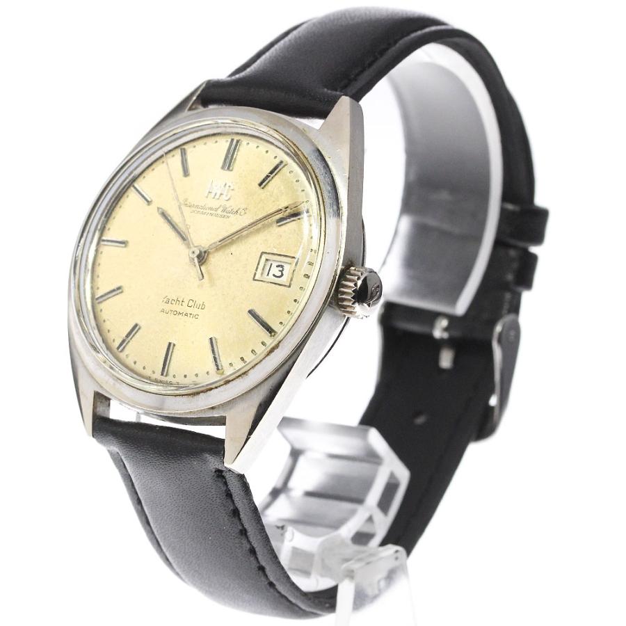 IWC IWC SCHAFFHAUSEN R811A ヨットクラブ K18WG オールドインター Cal.8541 自動巻き メンズ ...