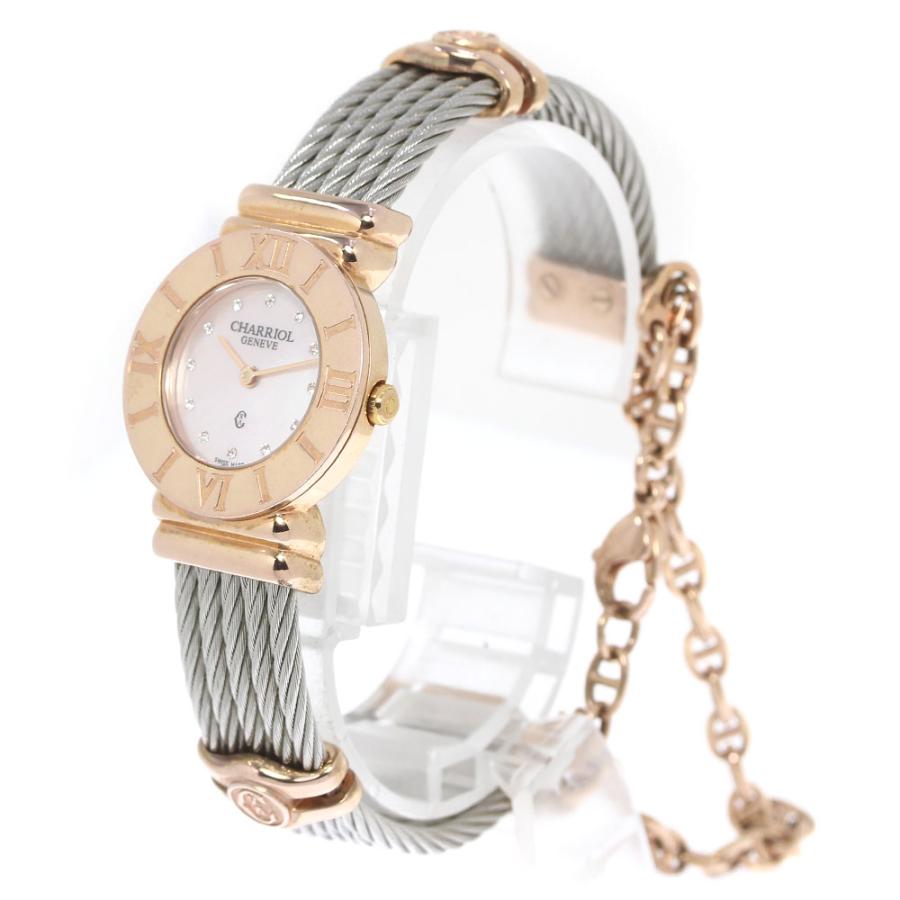 CHARRIOL（シャリオール） フィリップ・シャリオール PHILIPPE CHARRIOL 028/2 サントロペ 12P クォーツ レディース _742965 : CLOSER ...