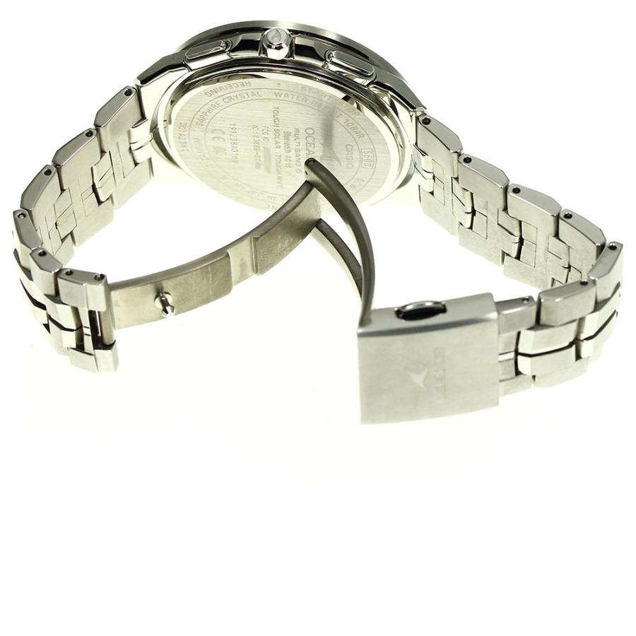 CASIO カシオ OCW-S5000D-1AJF オシアナス マンタ ソーラー電波 メンズ 美品 箱・保証書付き_743825 ...