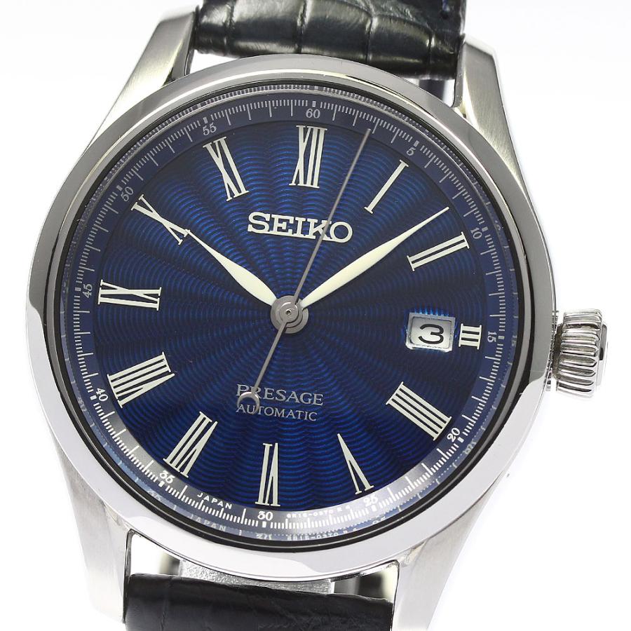 SEIKO（セイコー） SEIKO SARX059/6R15-04E0 プレサージュ 七宝限定 2500本 自動巻き メンズ 箱・保証書付き ...
